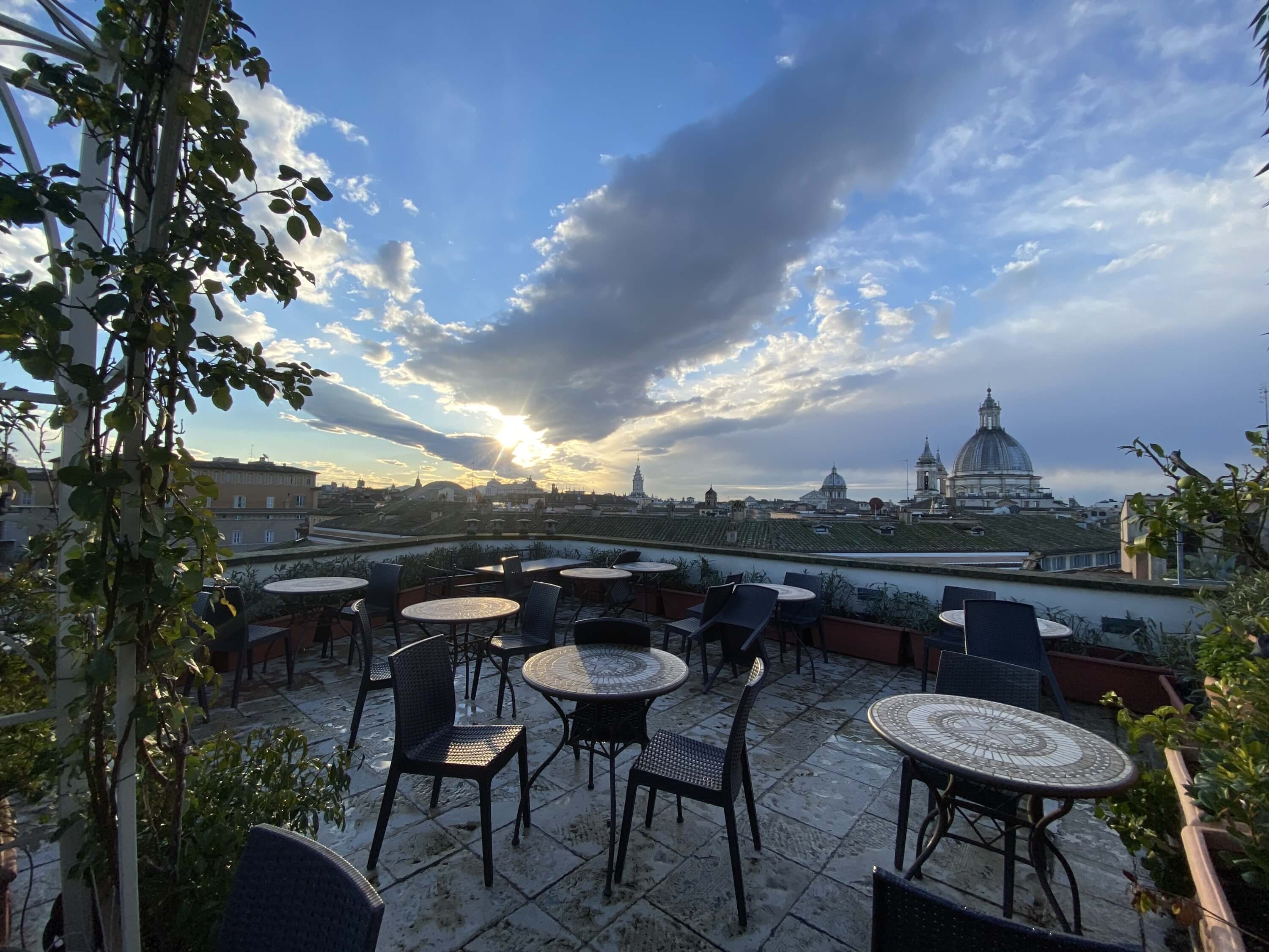 The Cinque Lune Terrace Bistrot: Panoramic Restaurant and Rooftop Bar ...