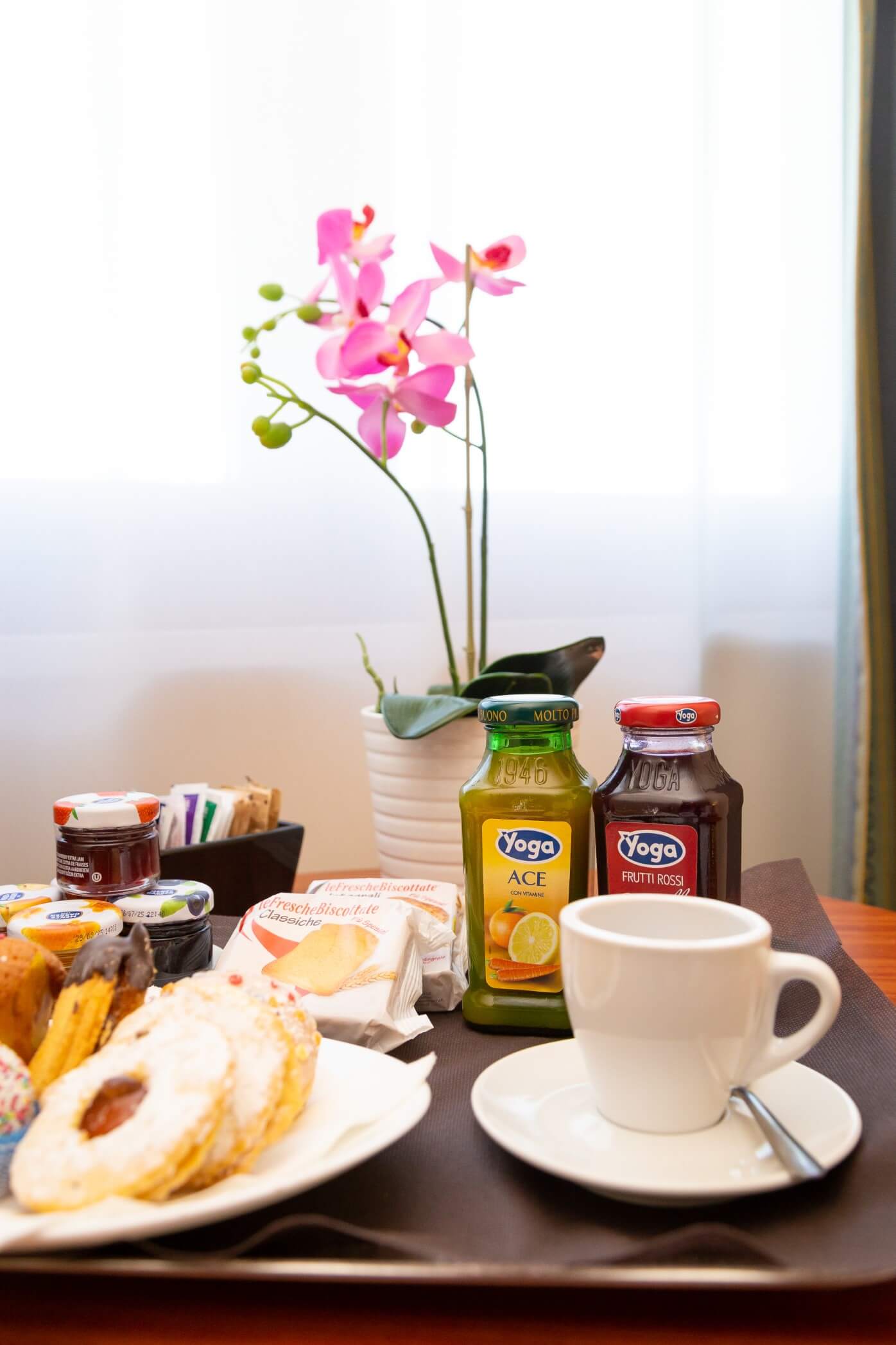 Breakfast at the Hotel Palace 2000 in Pomezia